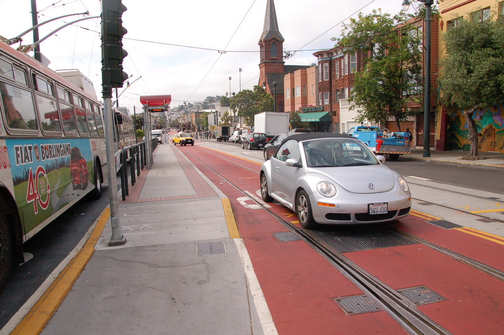 Red Transit Lanes on Church Have Made Muni Faster and More Reliable ...
