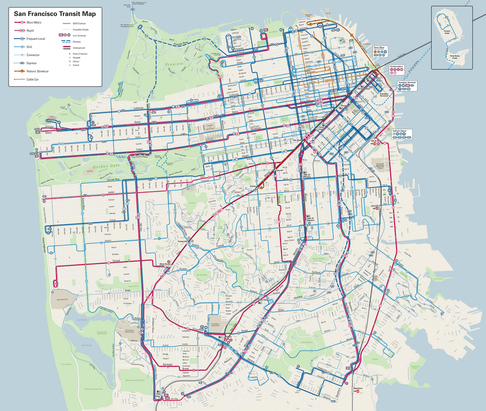 Behold the New Muni Map - Streetsblog San Francisco