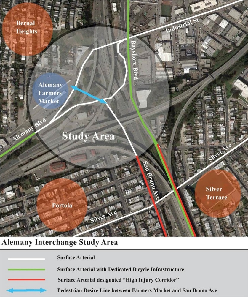 Safer Path Could Help Untangle the "Alemany Maze" Highway Interchange ...