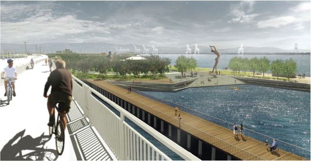 Turning the Remnants of the Old Bay Bridge into a Beautiful Park ...