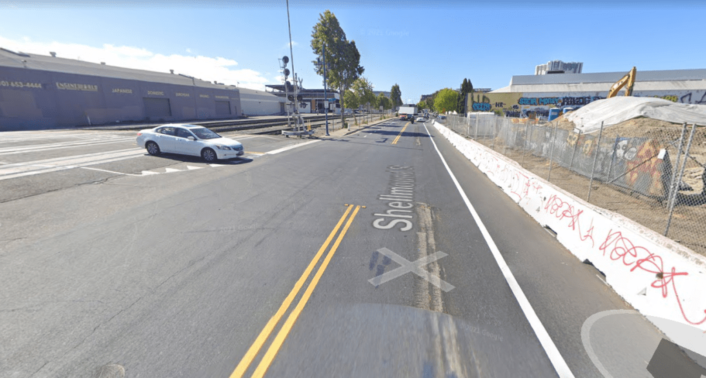 Emeryville to Lose a Crosswalk but Gain a Bike Lane on Shellmound ...