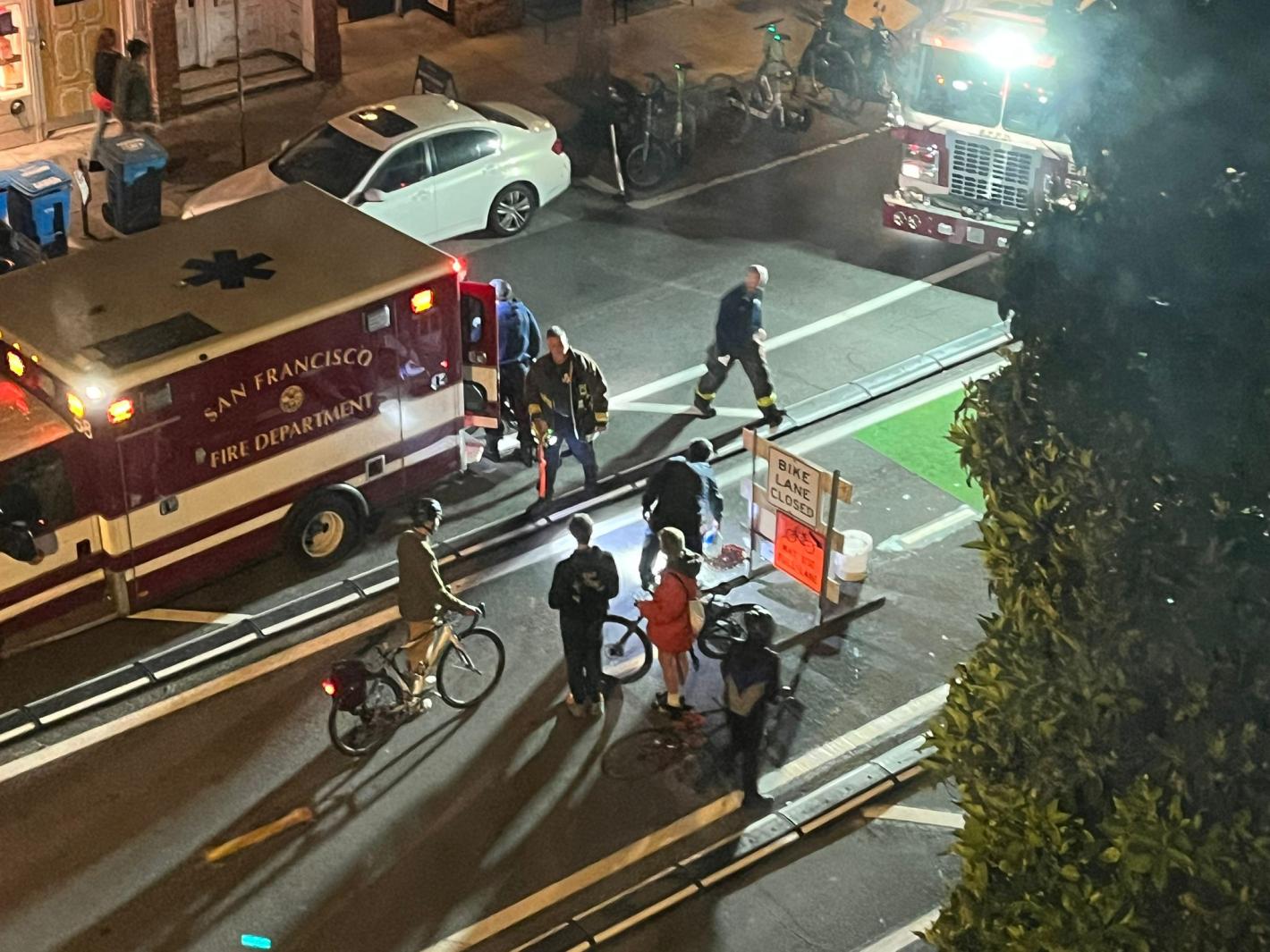 Another Scooterist Sent to Hospital by Valencia Center-Running Bike ...