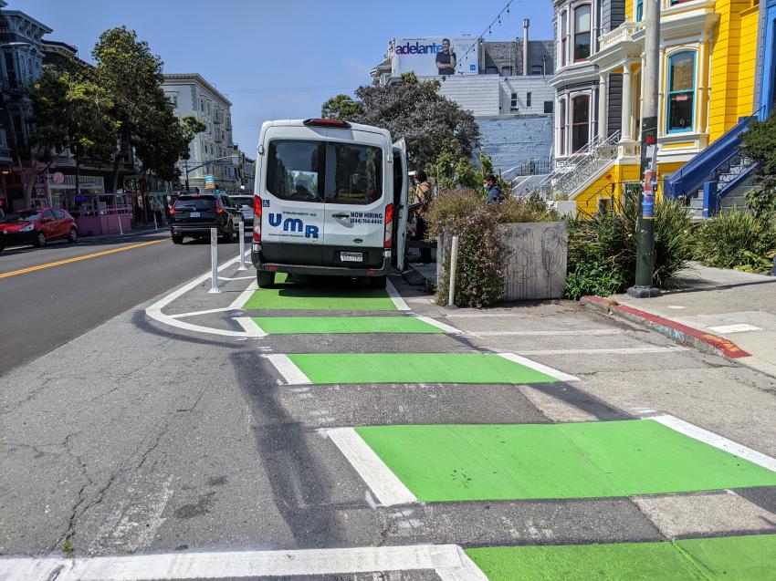 SFMTA Leaves Valencia Bike Lanes Unfinished - Streetsblog San Francisco